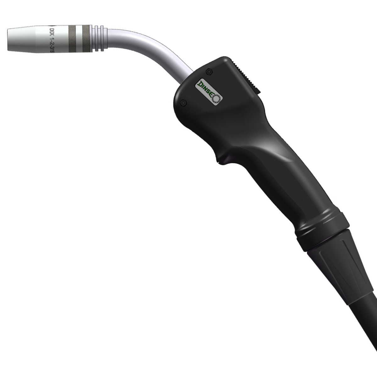 Dinse Blackline Garnitur DIX MC 340C SA Schweißbrenner mit Eurozentral ...